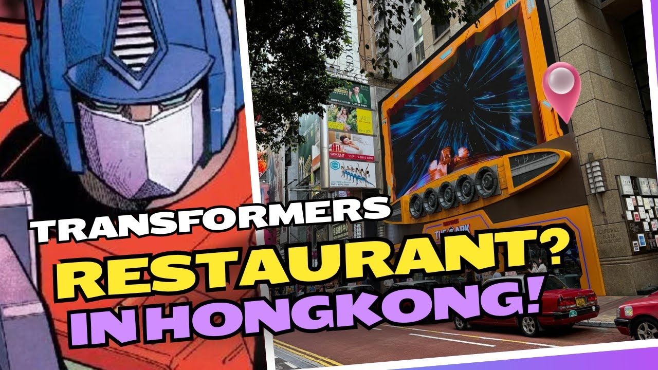 Transformers themed Restaurant/Cafe? I visited The Ark in Hong Kong ...
