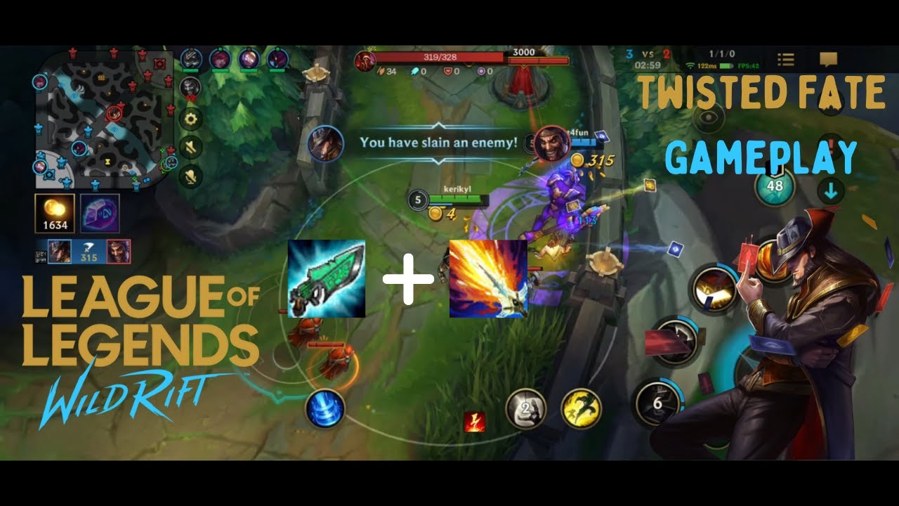 New Meta Twisted Fate Mid Uncut Full Gameplay with Hextech Gunblade LoL ...