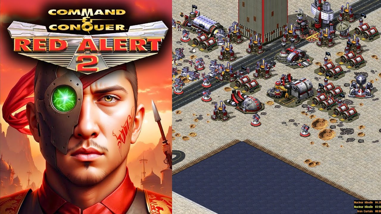 Red Alert 2 Yuri Revenge - Extreme AI Hard 1vs7 - America Vs Russia ...