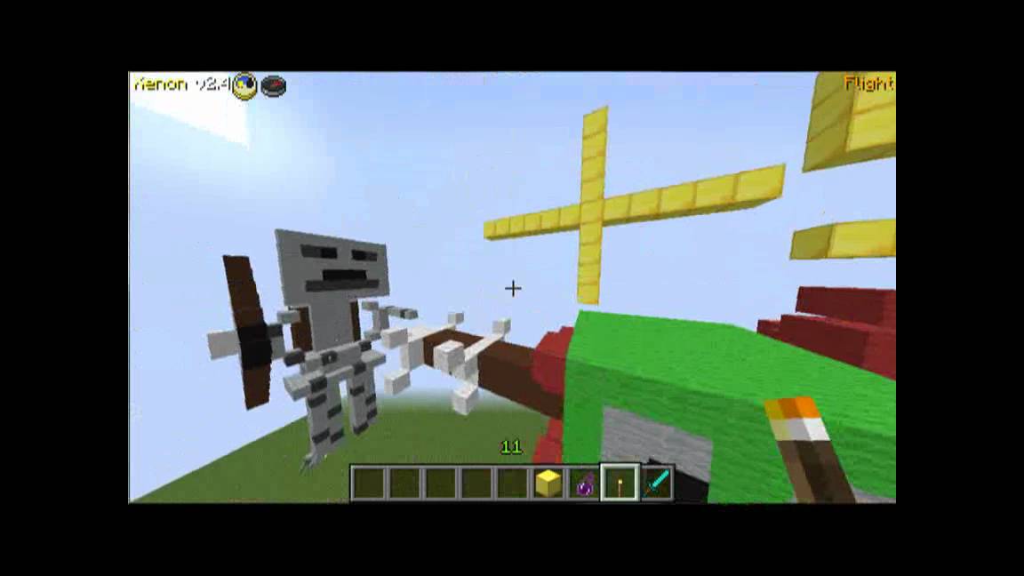 Minecraft Gore Creation - YouTube