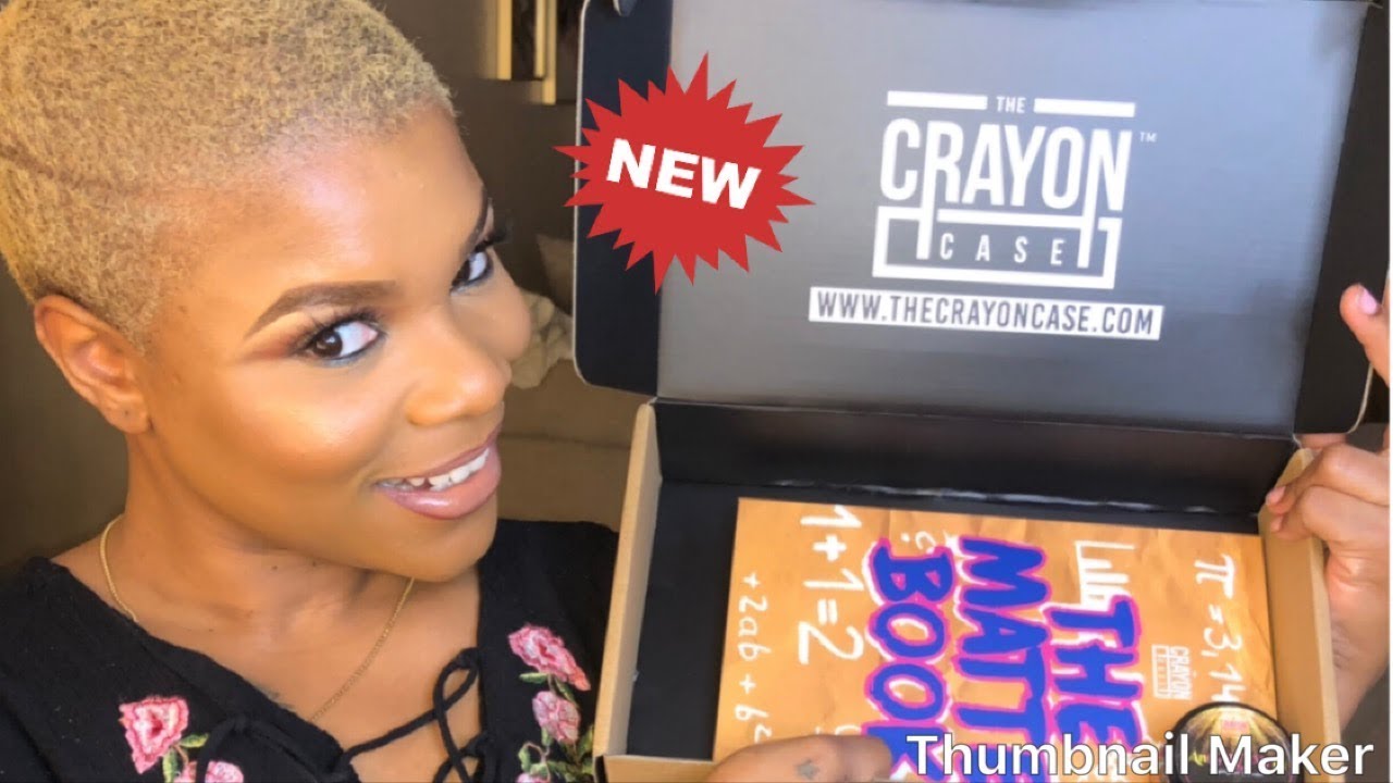 UNBOXING|THE NEW CRAYON CASE MATTE BOOK PALLETE - YouTube