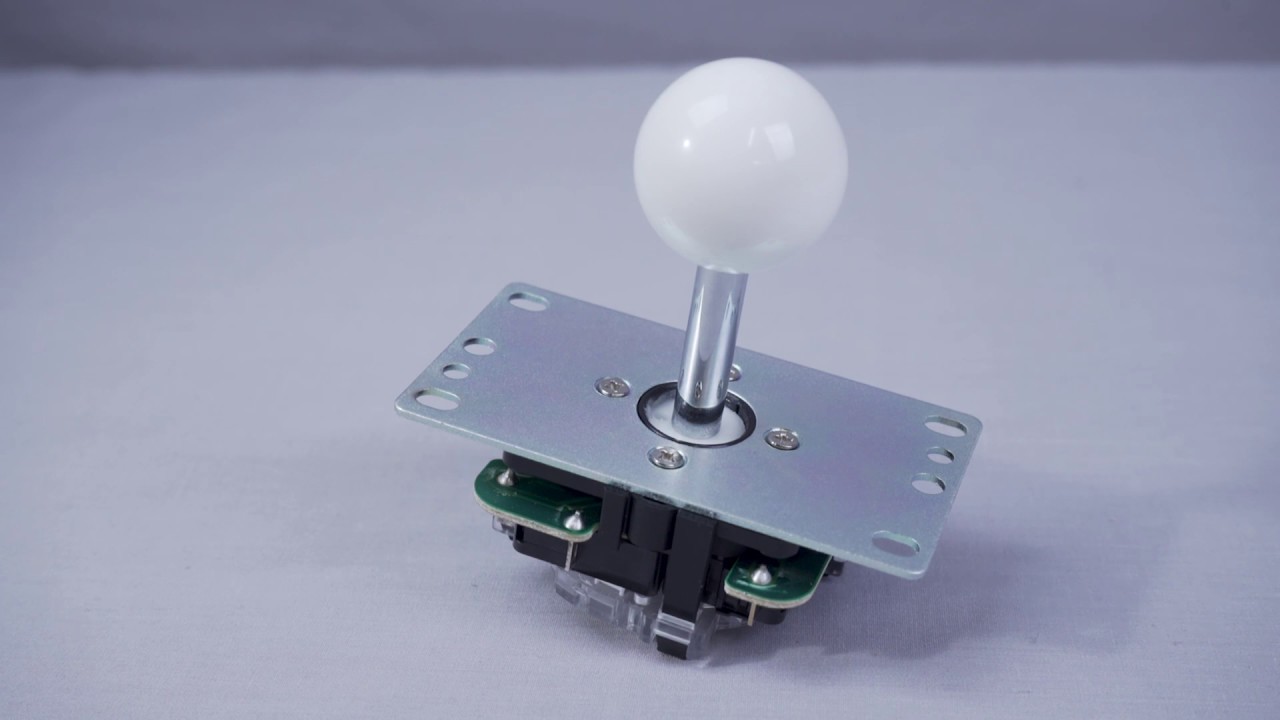 Switch a Sanwa Joystick from 4-way to 8-way operation - YouTube