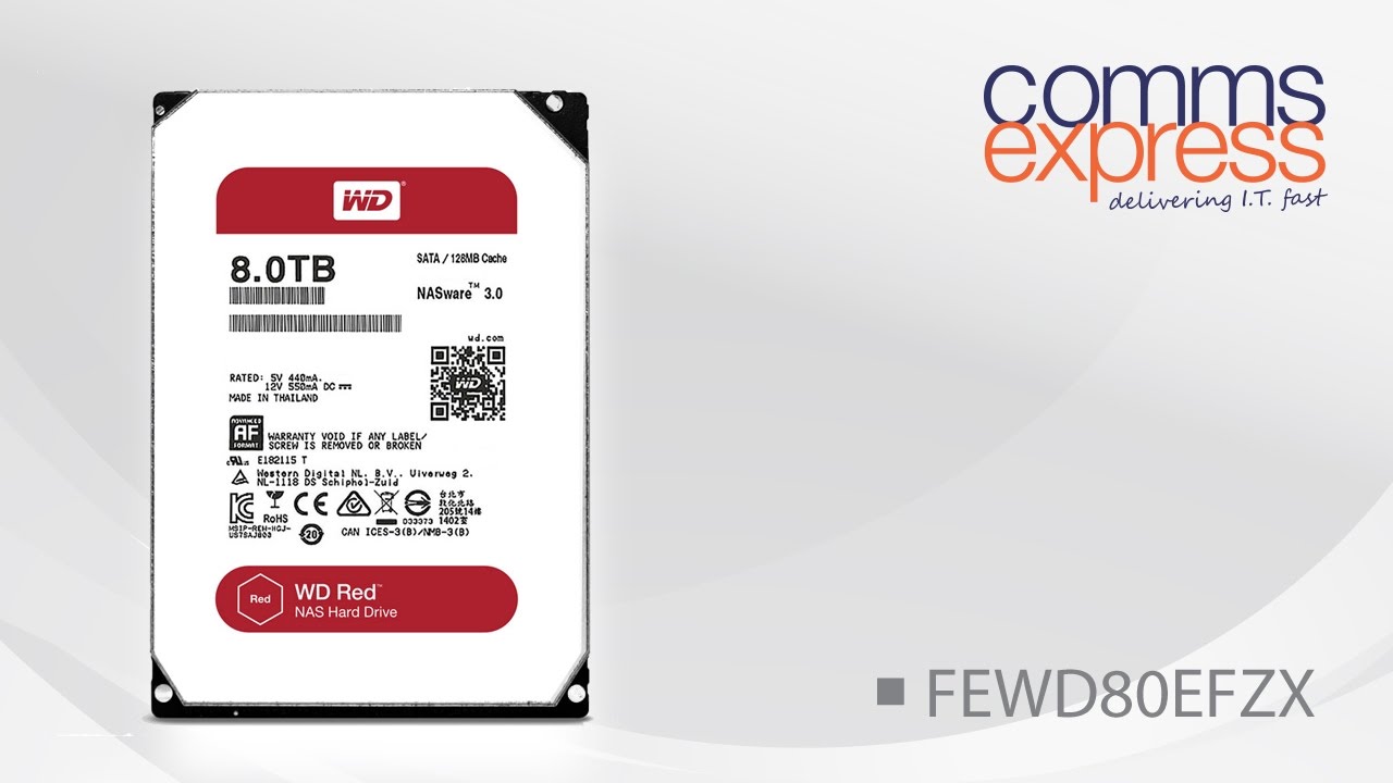Western Digital Red NAS Storage - YouTube