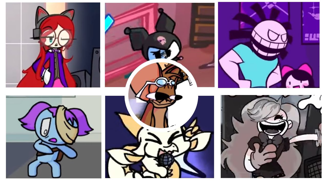 "Meme Mania" but every turn a different character sings it | FNF COVER ...