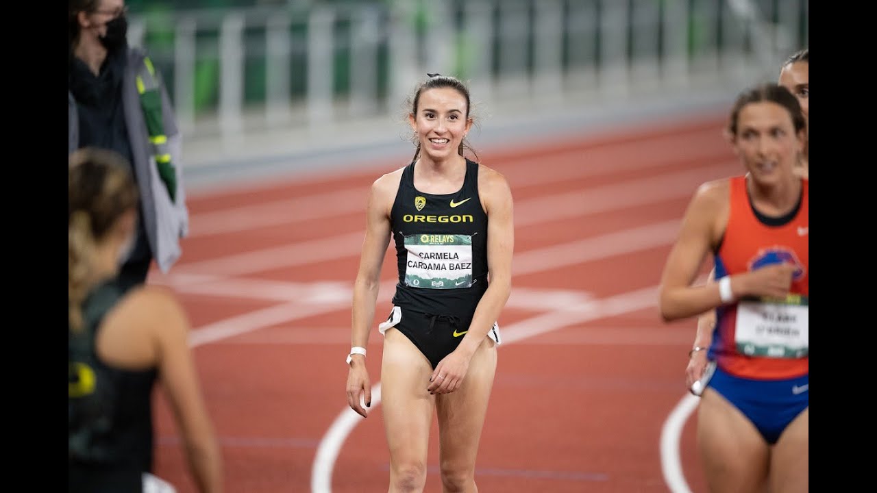 Oregon Duck Kicks For 5000m Win at 2021 Oregon Relays - YouTube
