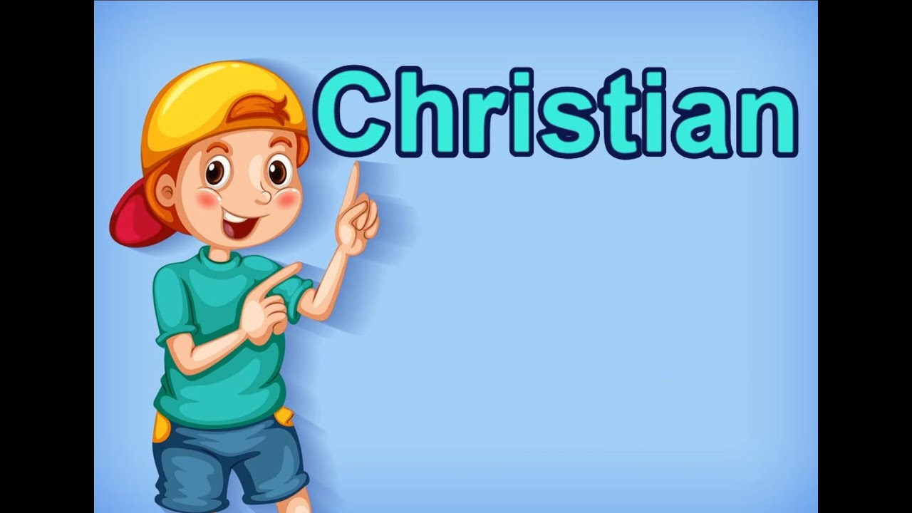 How to Pronounce Christian - YouTube