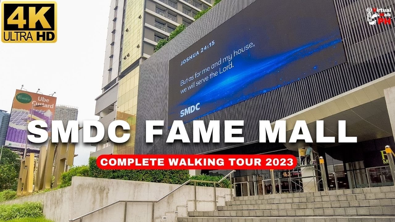[4K] Mall Just Below You | SMDC Fame Mall Full Walking Tour 2023 ...