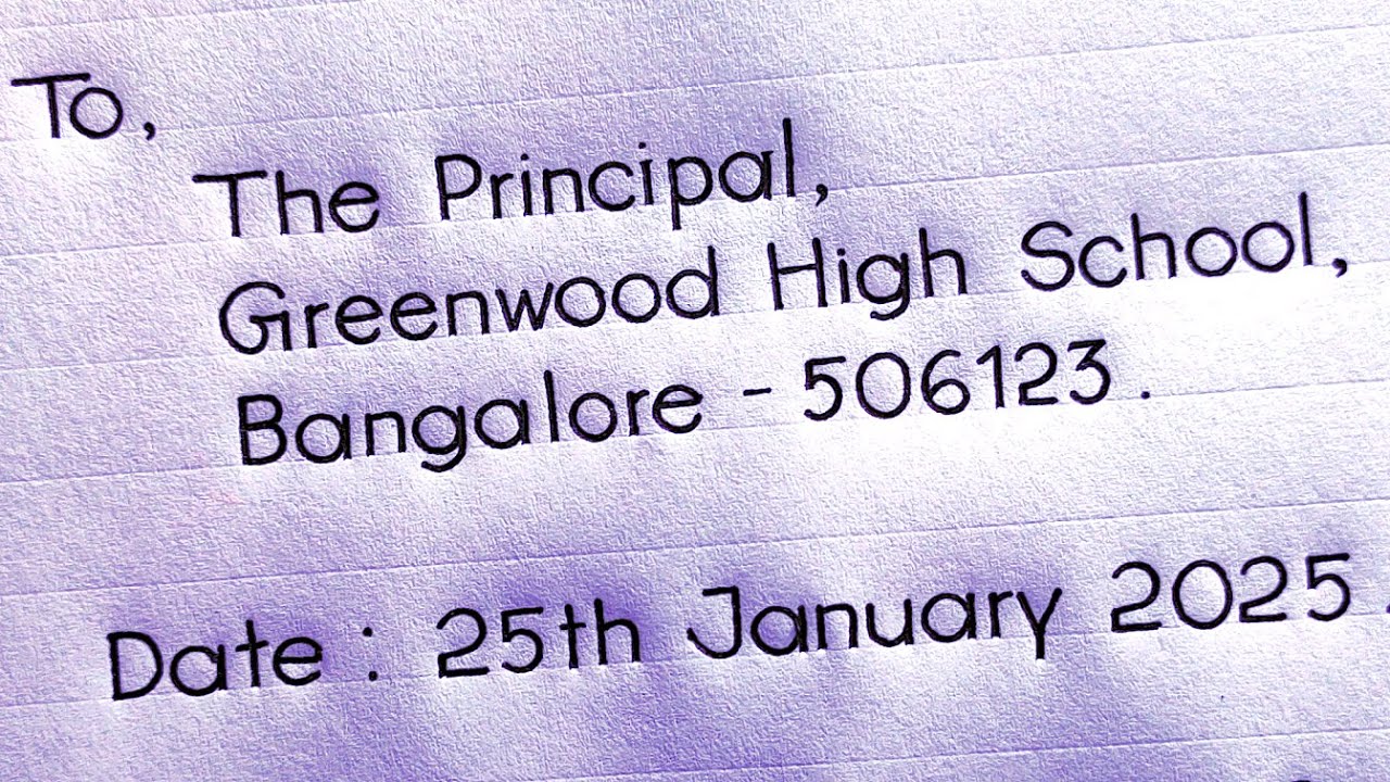 How to Write the Perfect Leave Application for Your Cousin's Marriage ...