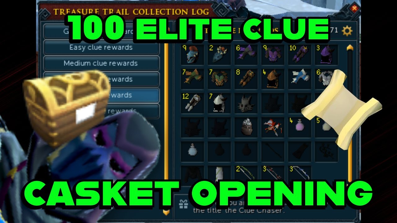 Can I Finally Get an Elite Clue Drop - YouTube