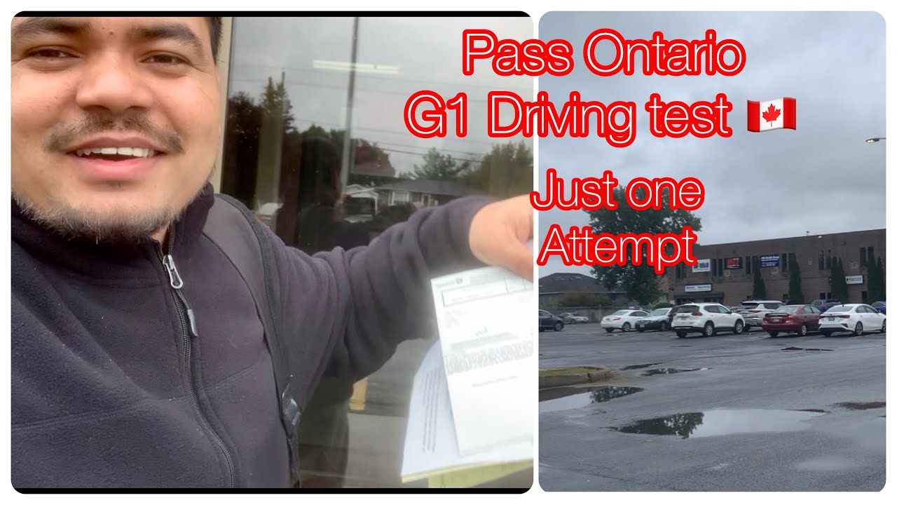 G1 test Ontario canada 🇨🇦(#my full experience of G1 test exam ) - YouTube