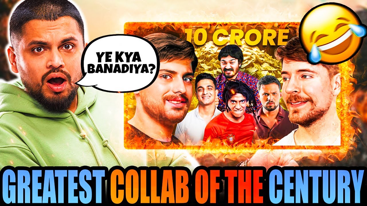 SID REACT TO NEW CARRY MINATI VIDEO FT. MR BEAST - YouTube