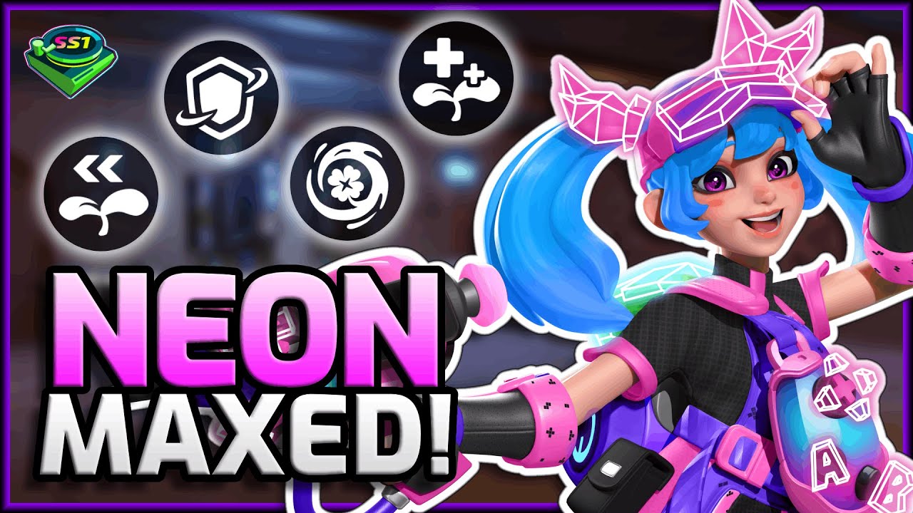 Level 10 NEON Tips and Tricks! - T3 Arena Gameplay Ft. @JordyGoesRAWR6 ...