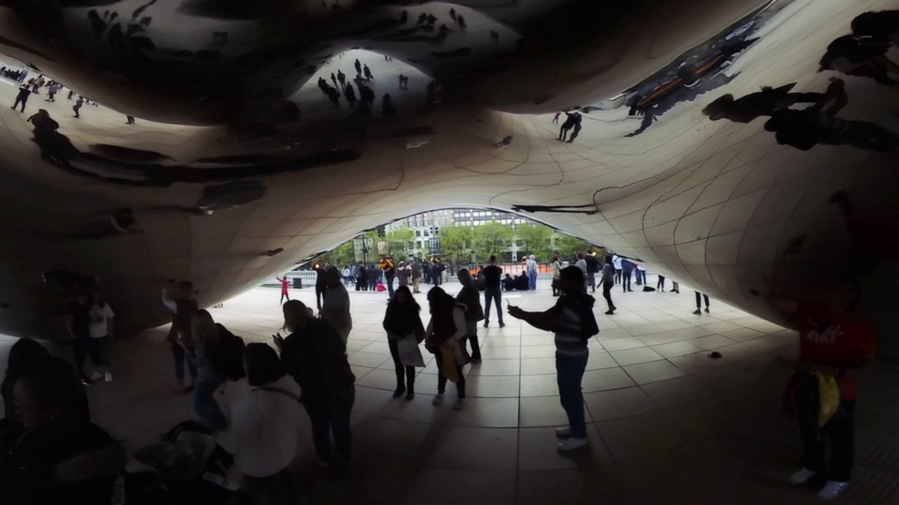 Inside The Bean Chicago 360º video - YouTube
