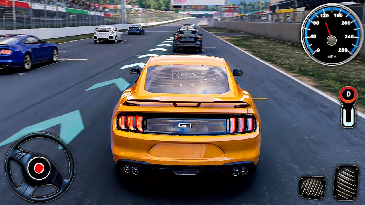 Racing Sports Ford Mustang GT Car Racer - Forza Motorsport Super Cars ...