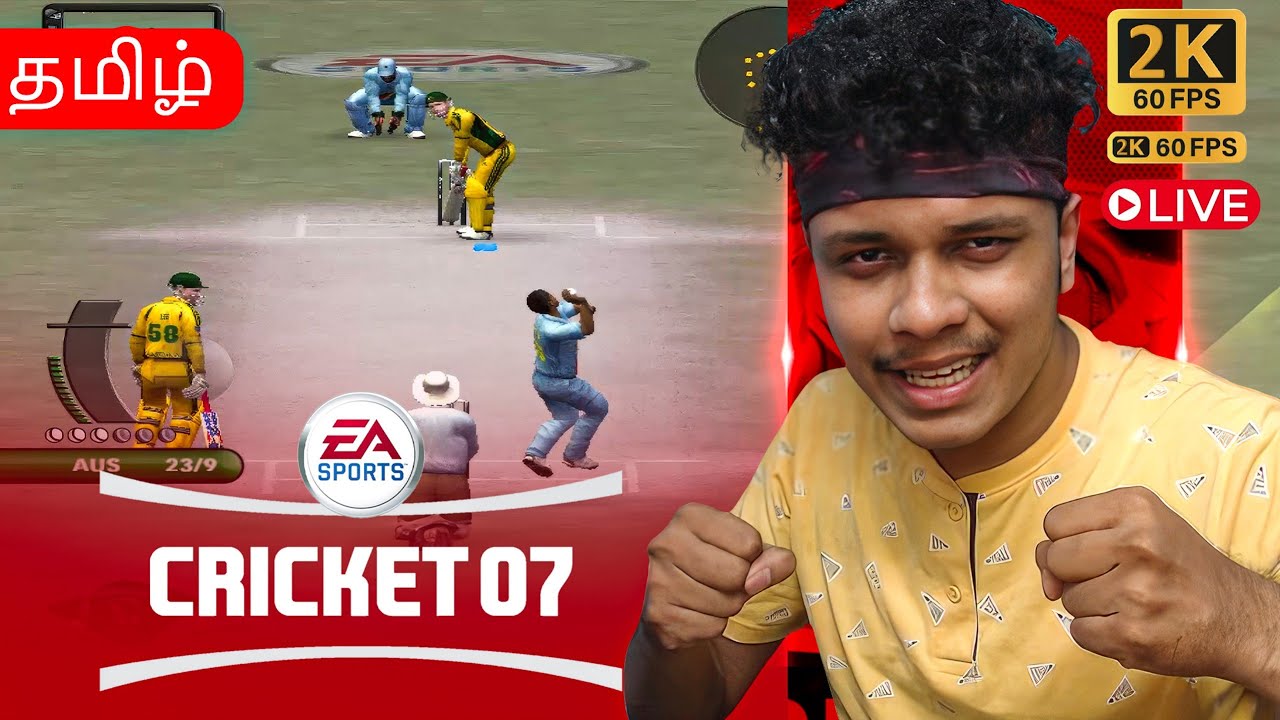 Cricket 2007 | 2K 60 FPS | Cricket 07 Tamil |Tamil Gaming | Tamil Cricket | World Cup | Cricket ...