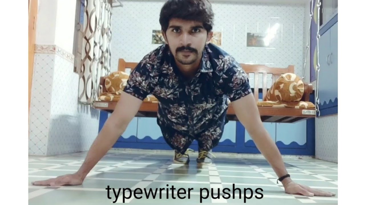 Typewriter push-ups - YouTube
