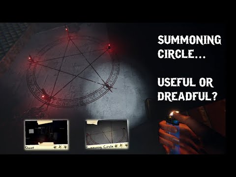 Is the Phasmophobia summoning circle actually USEFUL? - YouTube
