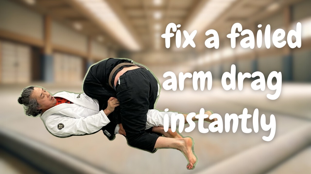Arm Drag Fail? Recover with This Surprising Sweep! - YouTube
