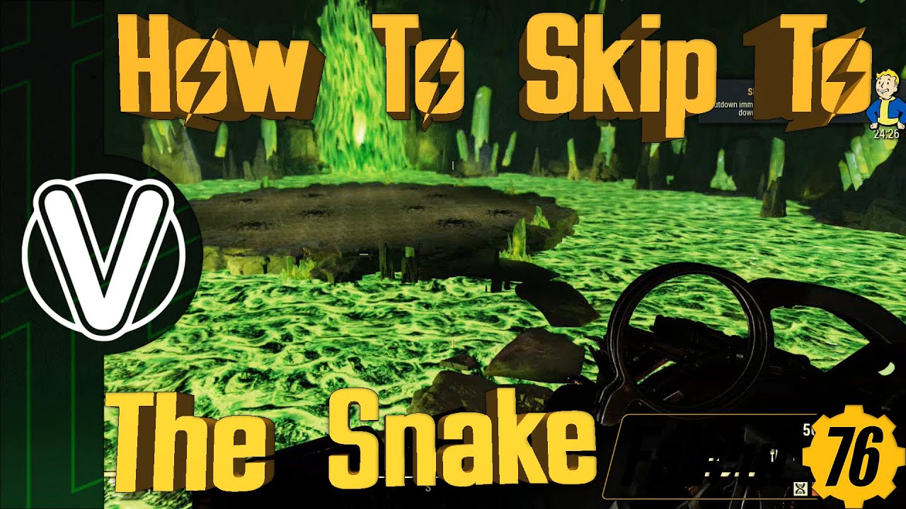 Fallout 76 | How To Skip To Snake Solo *Best Snake Farm* (Fallout 76 ...