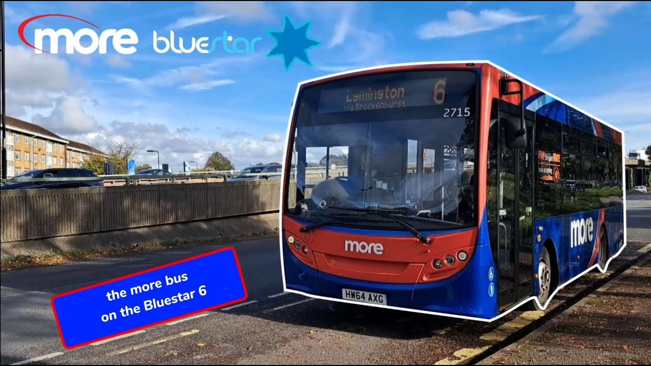 A More bus on the Bluestar 6 - YouTube