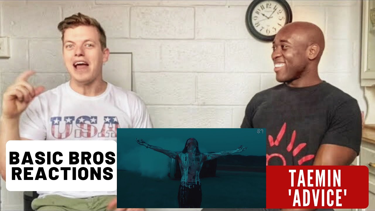 Basic Bros REACT | TAEMIN 'ADVICE' - YouTube