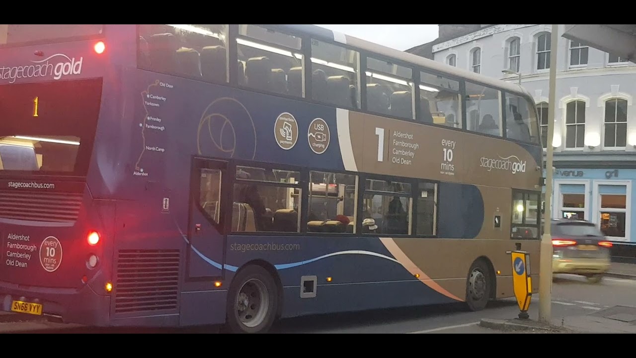 Here is the stagecoach Gold 10777 on the number 1 in Aldershot Friday 3 ...