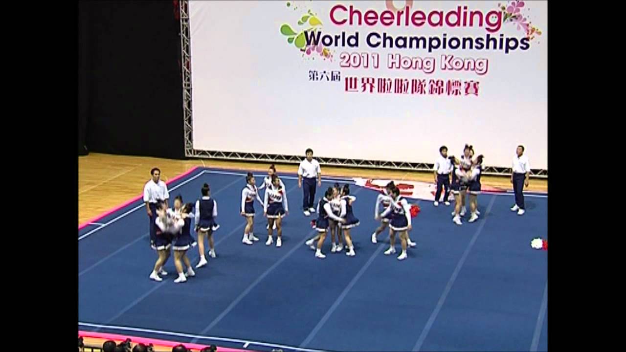 2011 6th Cheerleading World Championships - Cheer All Female_Team Japan ...
