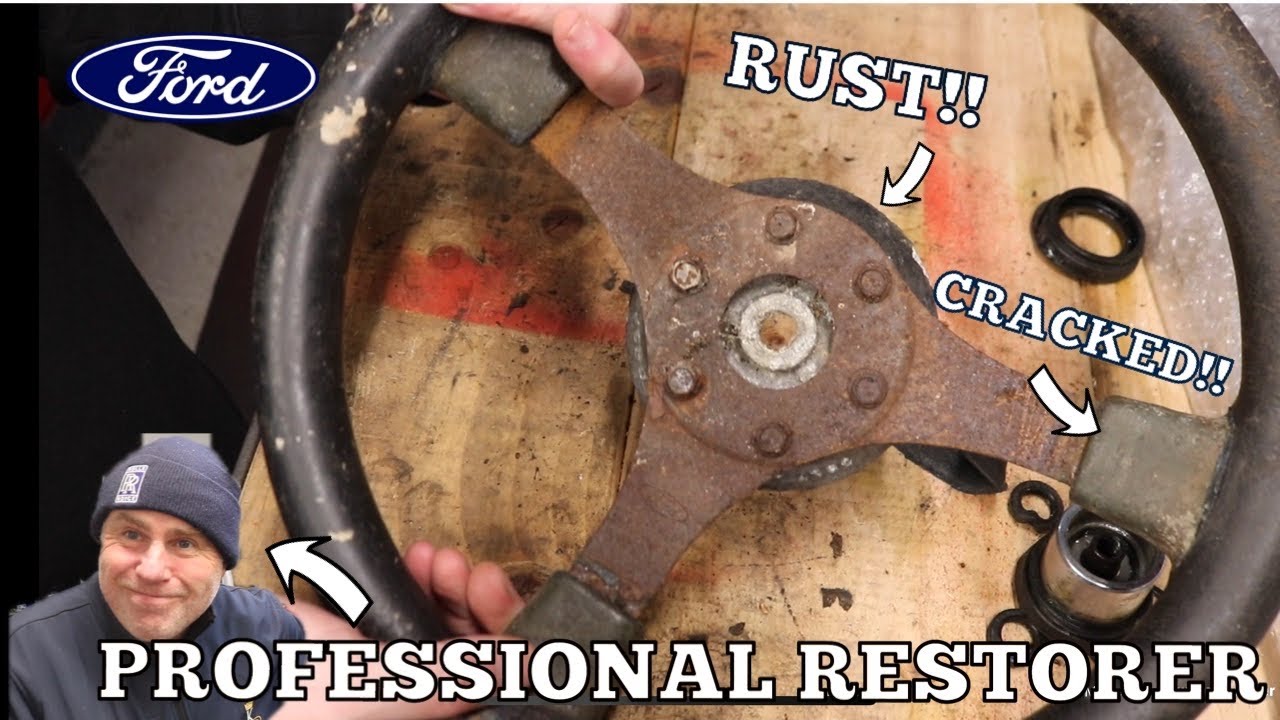 Forgotten Ford RS3 Spoke Steering Wheel was Burried Under a Shed for 10 Years!! - YouTube