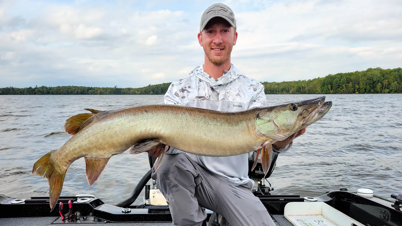 Action-Packed Musky Fishing Trip (3 Fish Day in Northern Wisconsin ...