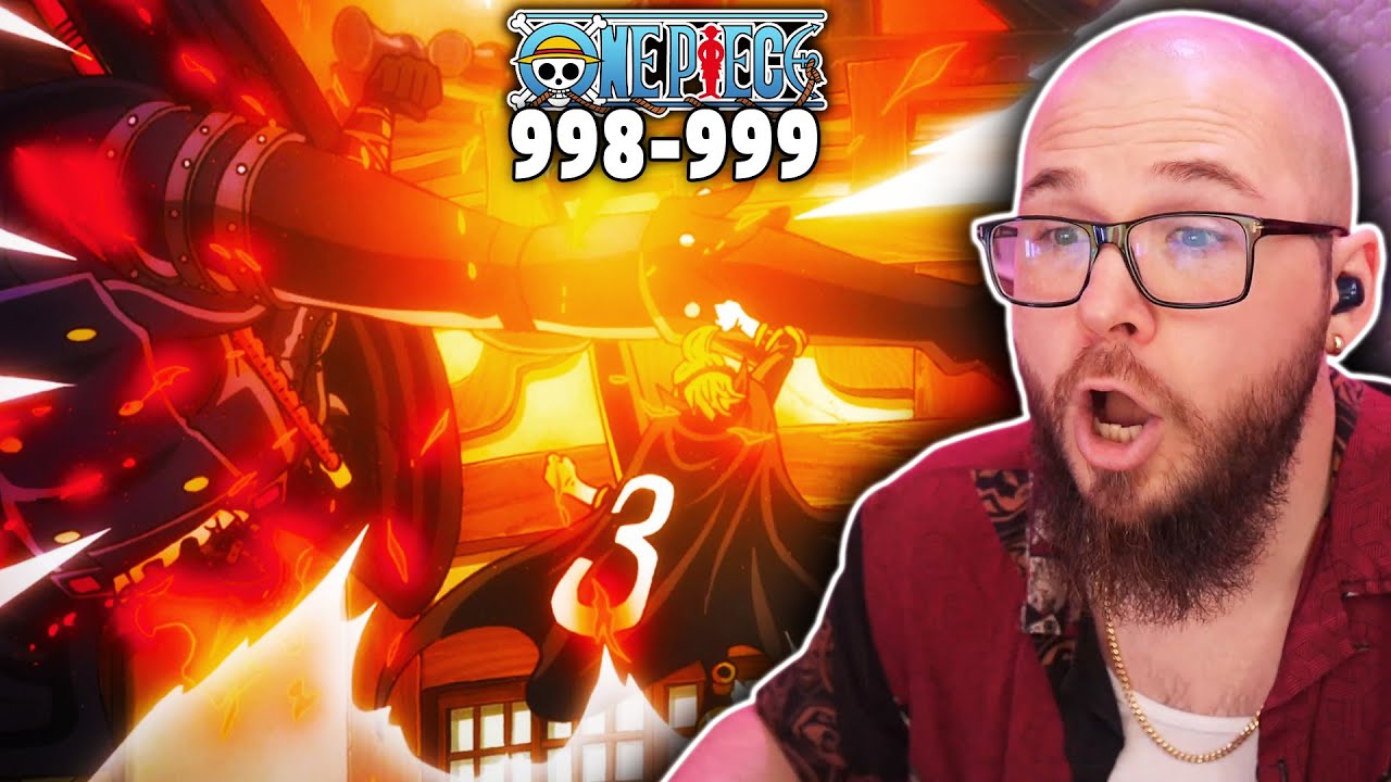 SANJI vs KING! One Piece Episode 998-999 Reaction - YouTube