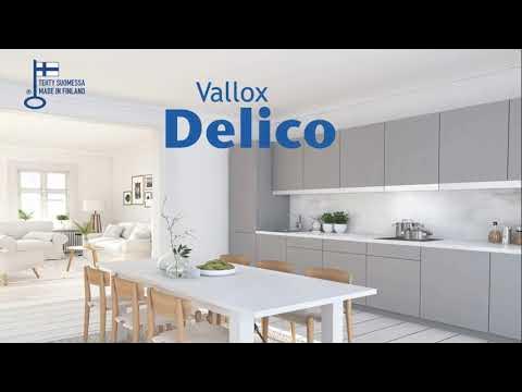 Vallox Delico -liesikupujen asennus - YouTube