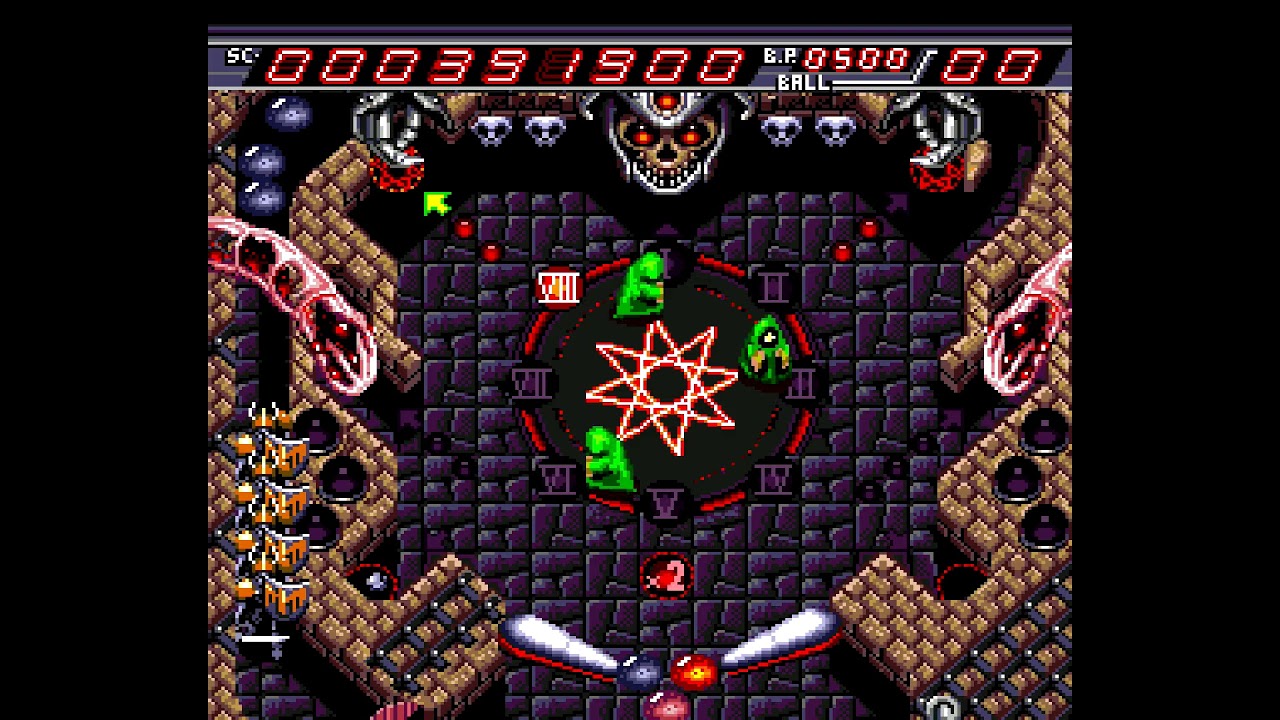 Devil's Crush PC Engine - YouTube