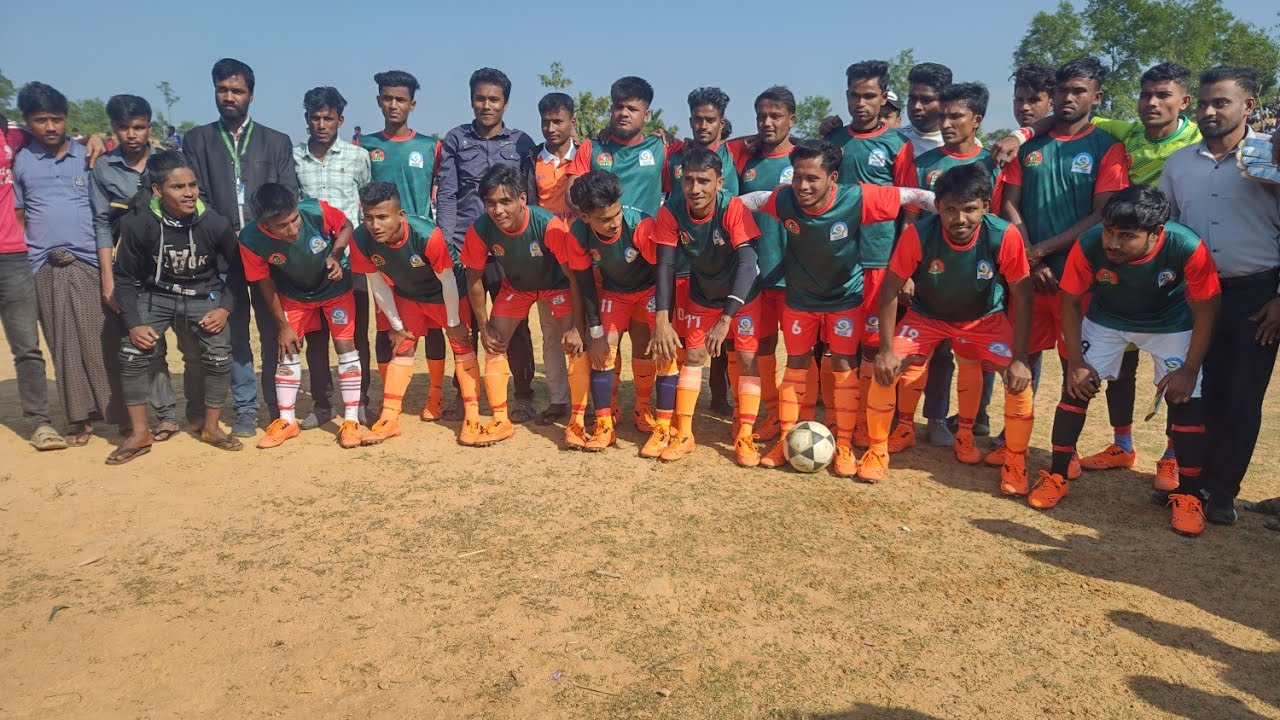 Rohingya football league 2024. penalty shoot, Rathe daung win - YouTube