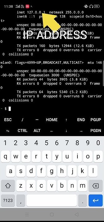How to get ip address in termux..?? - YouTube
