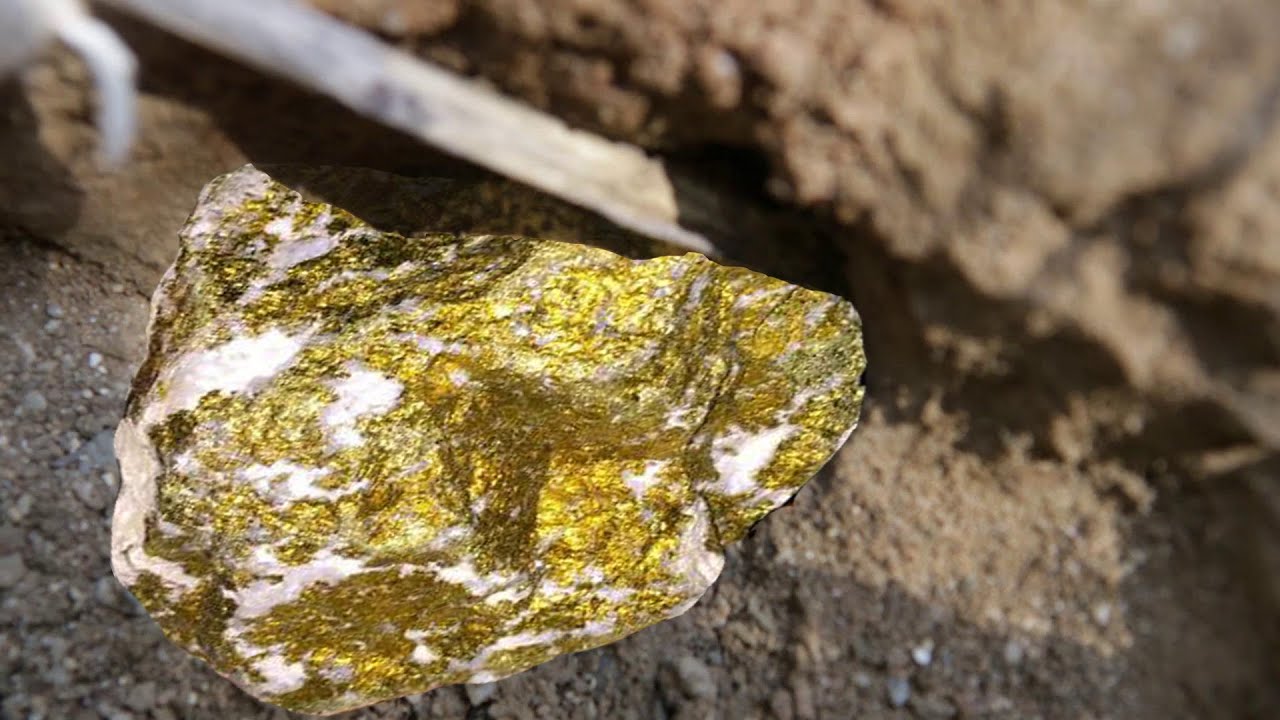 Metal detector/It is shocking to discover a volcanic gold mine that has ...