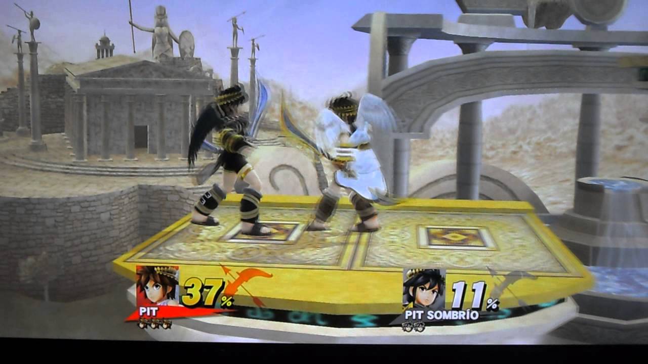 Super Smash Bros. For Wii U: Pit Vs. Dark Pit - YouTube