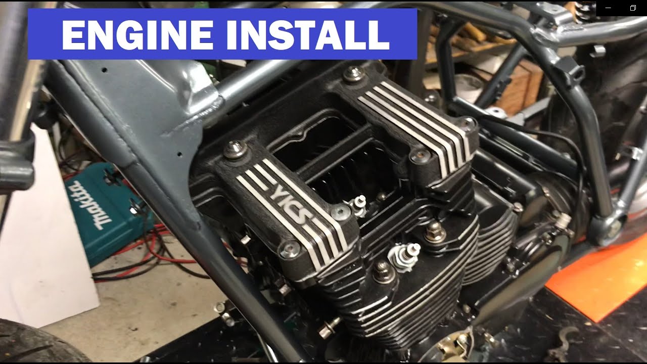 Yamaha XJ650 Part 29 Engine Install - YouTube
