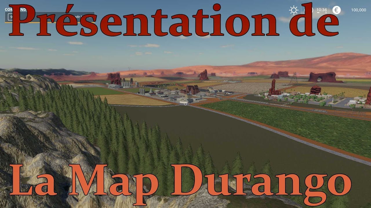 FS19 / Présentation de la Map DURANGO - YouTube