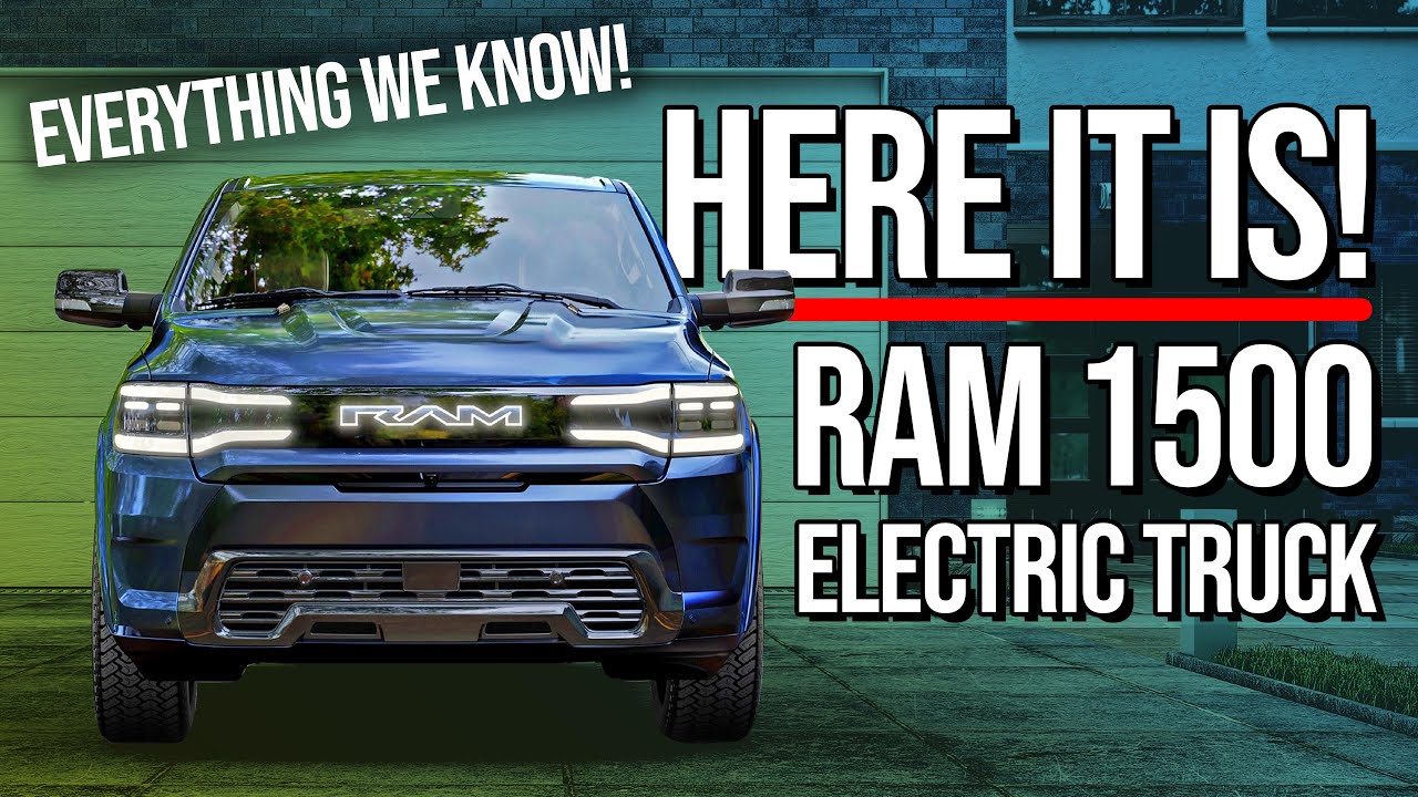 2025 Ram 1500 REV: Super Bowl Debut of Electric Truck | Everything We ...