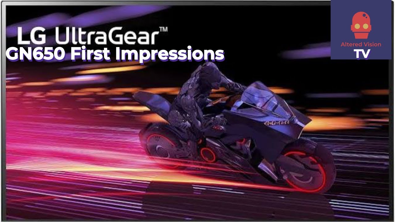 LG Ultragear GN650 First Impressions - YouTube