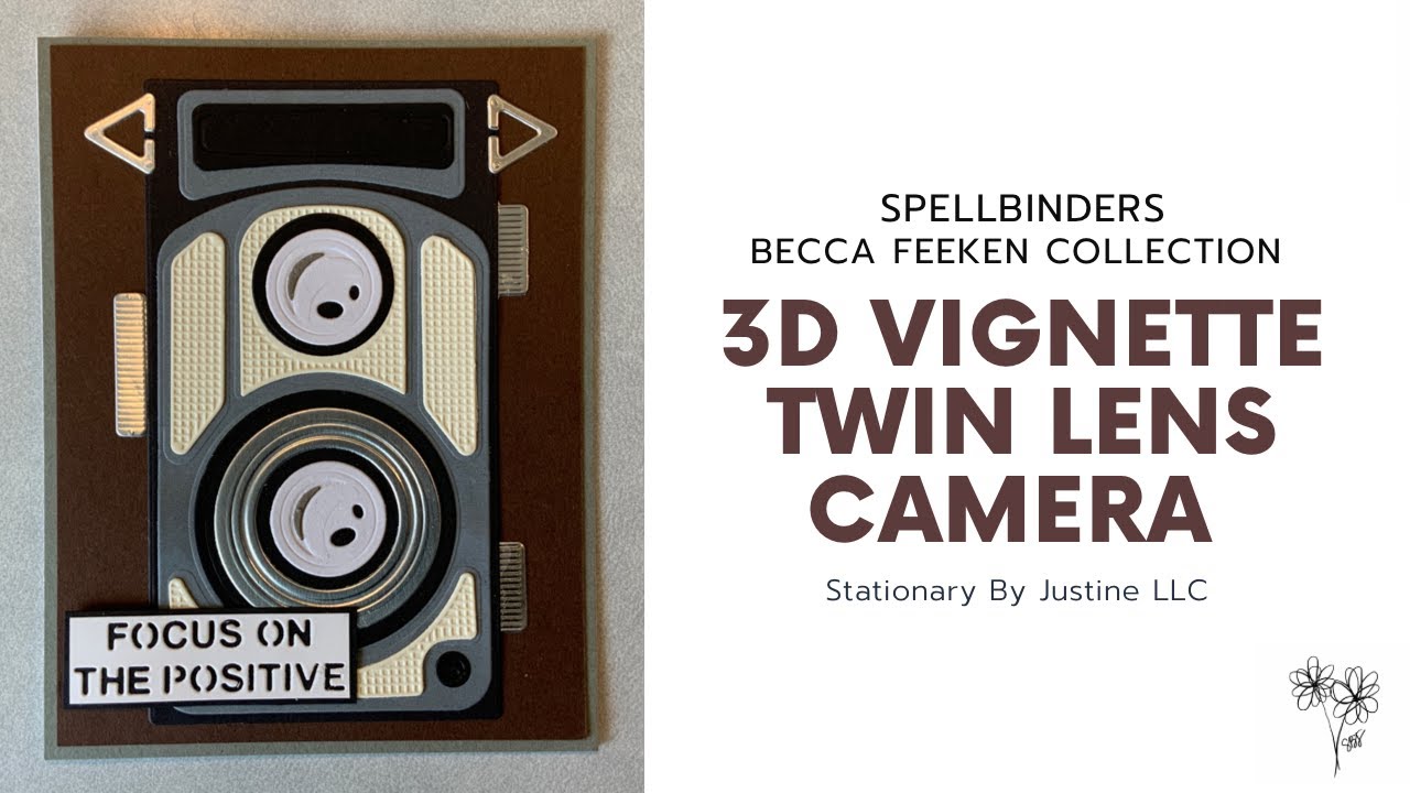 Use this Twin Lens Camera Vignette Die from Spellbinders to create a ...
