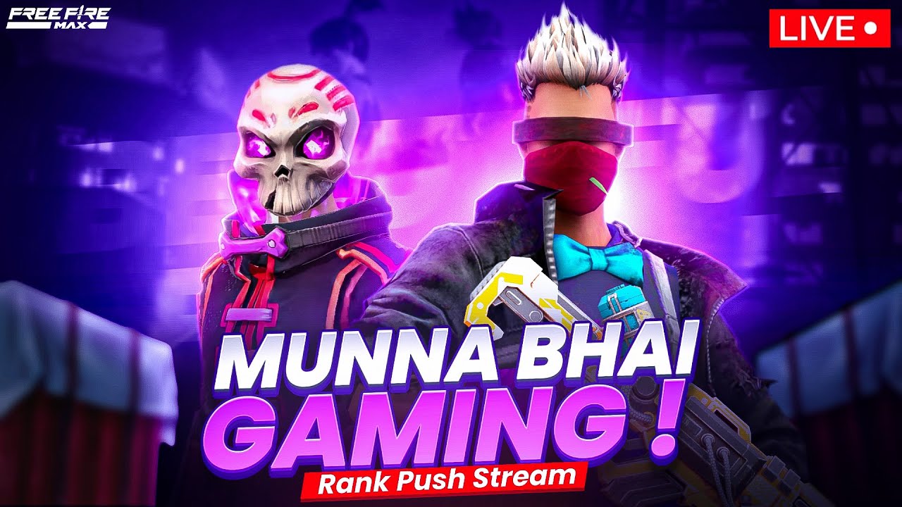 Free Fire Telugu Live - Munna Bhai is Live - Telugu Gaming Live #MBG - YouTube