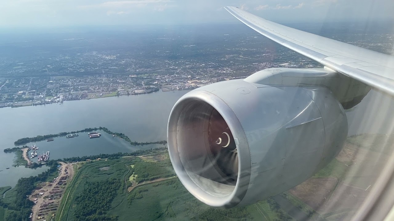 INCREDIBLE ENGINE ROAR: American Airlines Boeing 777-200ER Takeoff from ...