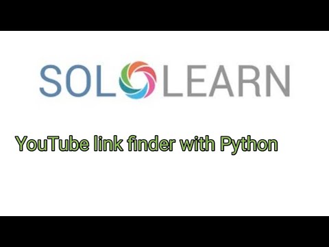 Sololearn code coach solutions with Android for YouTube Link Finder - YouTube