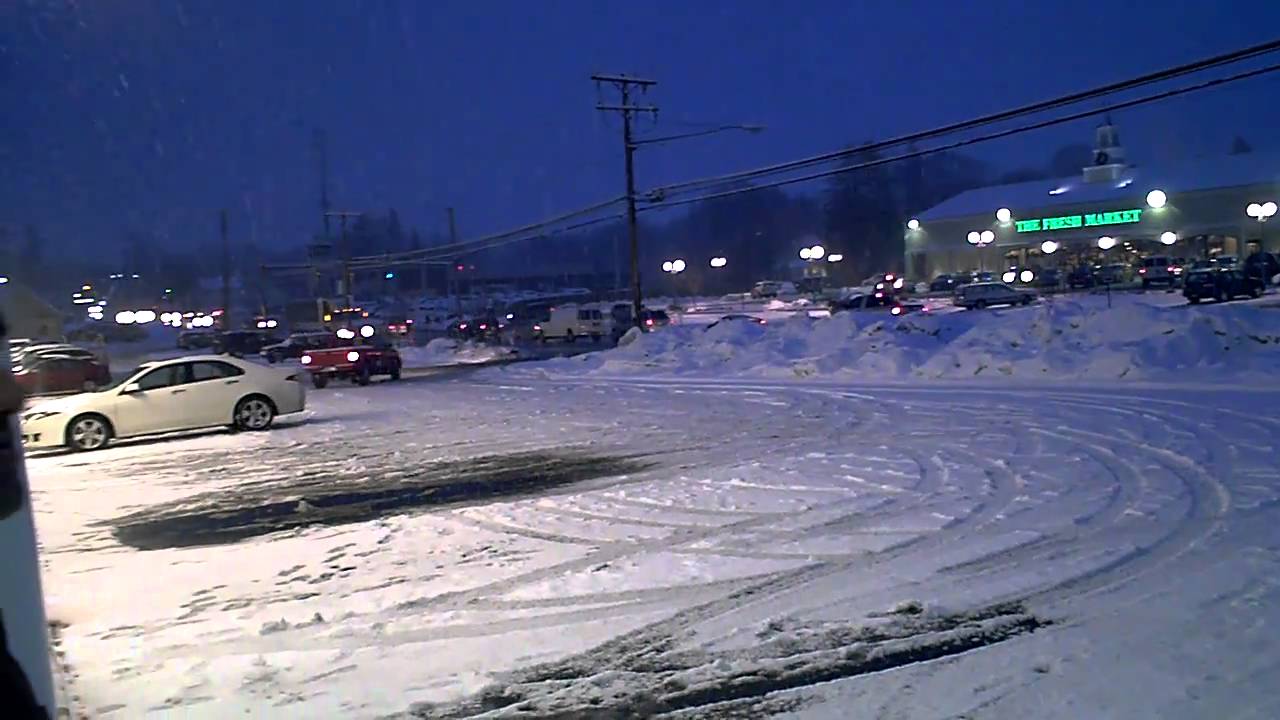 Second Snow Fall 2011 - Westport CT - USA - YouTube