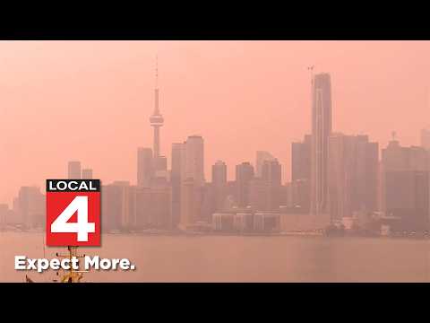 Concerns amid high heat & wildfire smoke in Metro Detroit