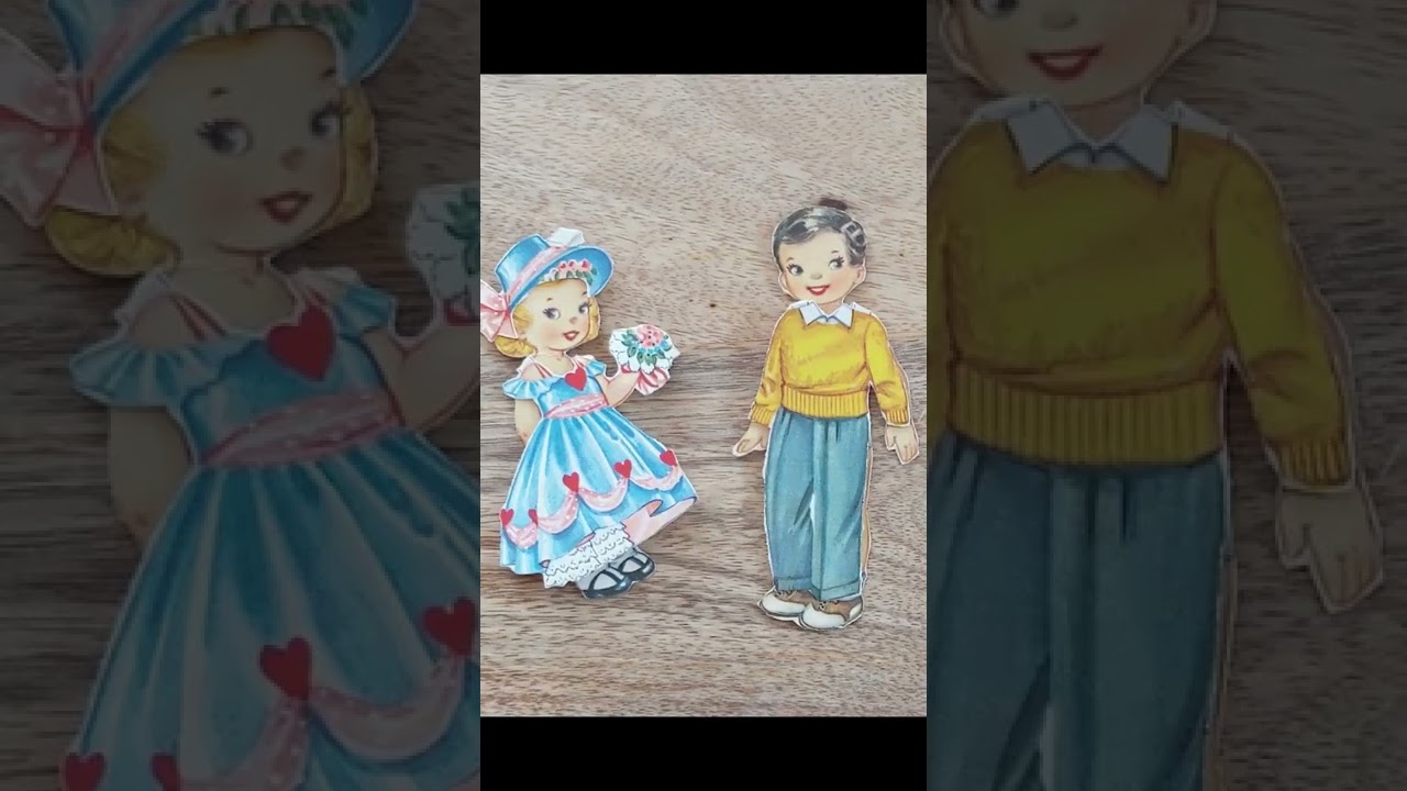 1930s Paper Doll Drip #shorts - YouTube