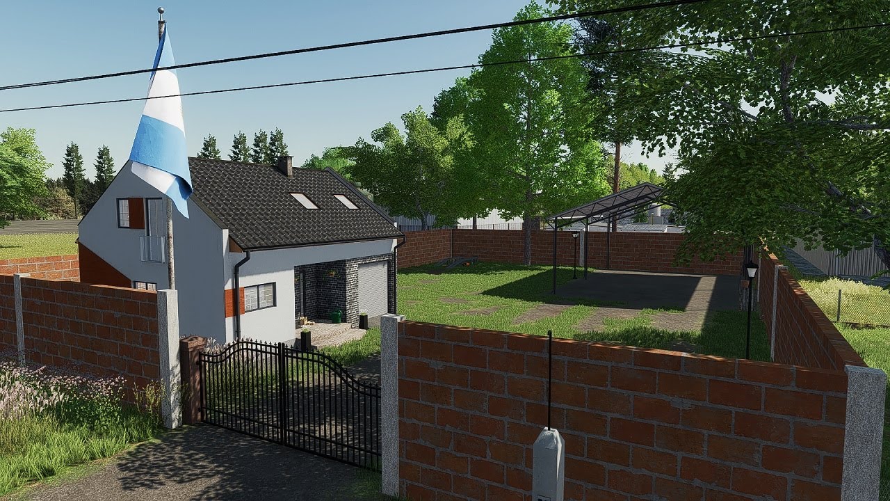 Farming Simulator 22 /-/ Creating House #5 /-/ Argentina -- El Pino ...