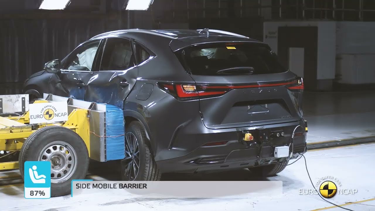 곧 국내 출시될 렉서스 신형 NX 충돌 시험 결과는? | LEXUS NX - YouTube