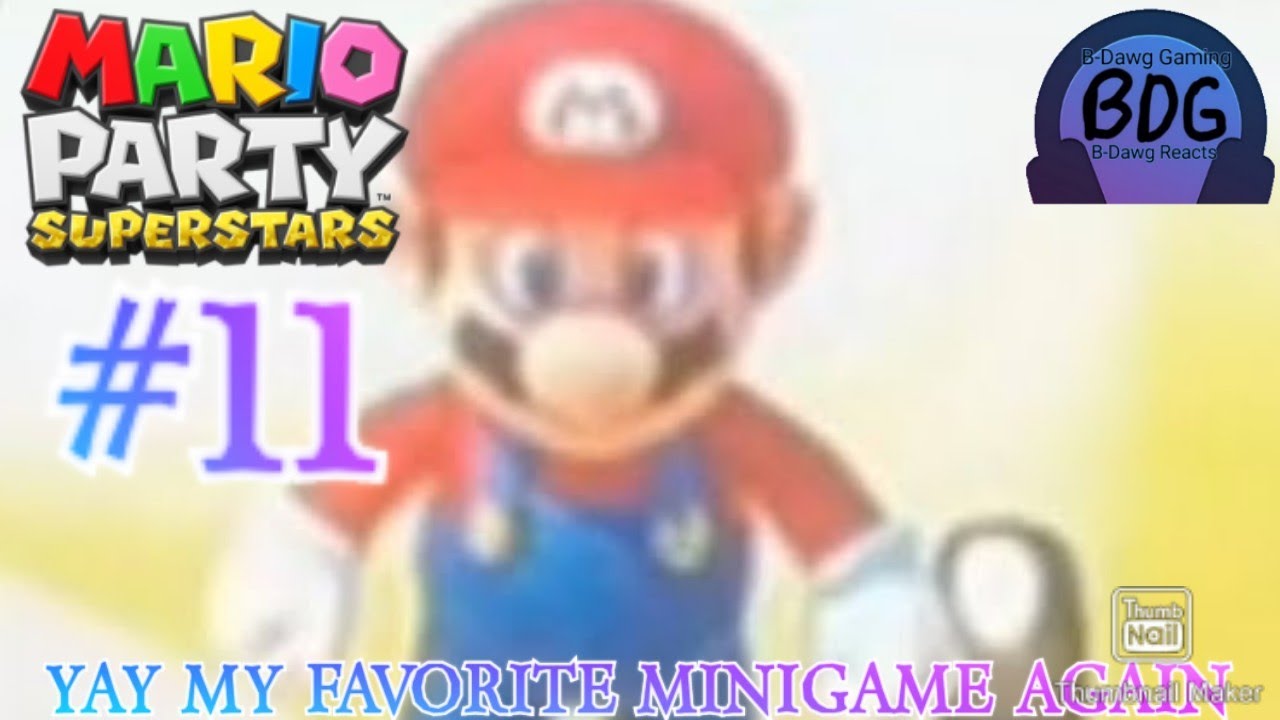 YAY MY FAVORITE MINIGAME AGAIN | Mario Party Superstars #11 - YouTube